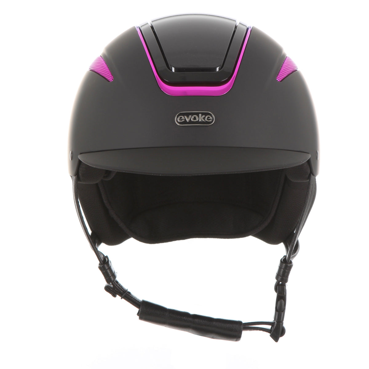 Callisto Classic Peak Helmet In Black Crystal – Evoke Country & Equestrian