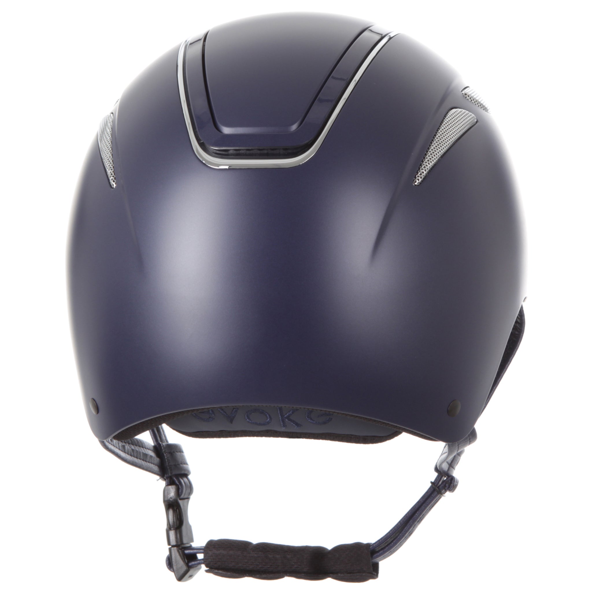Callisto Classic Peak Helmet In Navy Chrome – Evoke Country & Equestrian